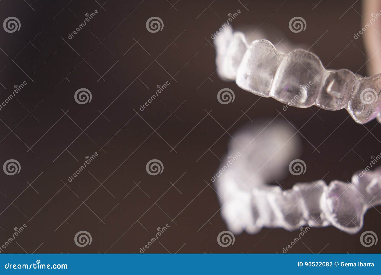 Invisible dental retainers stock photo. Image of retainers - 90522082