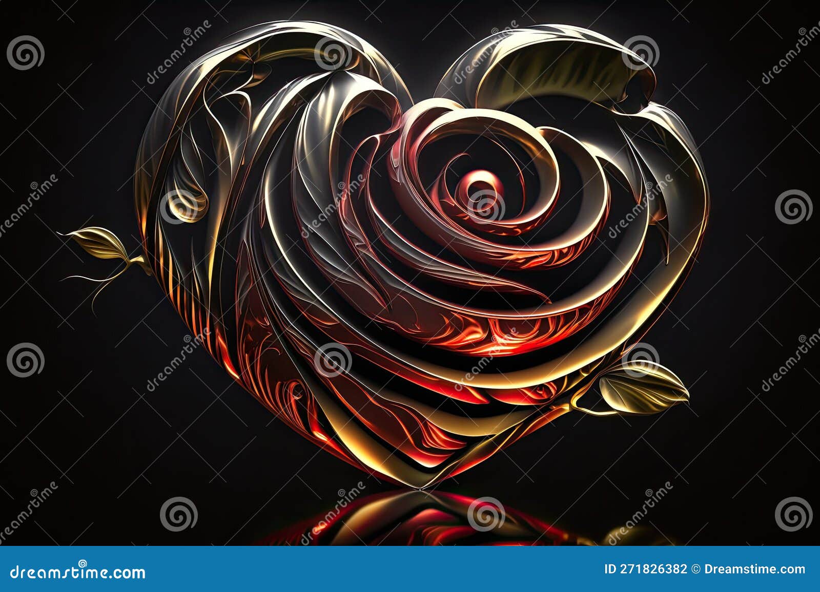 Invisible, Glistening, Lonely Heart Stock Illustration - Illustration ...