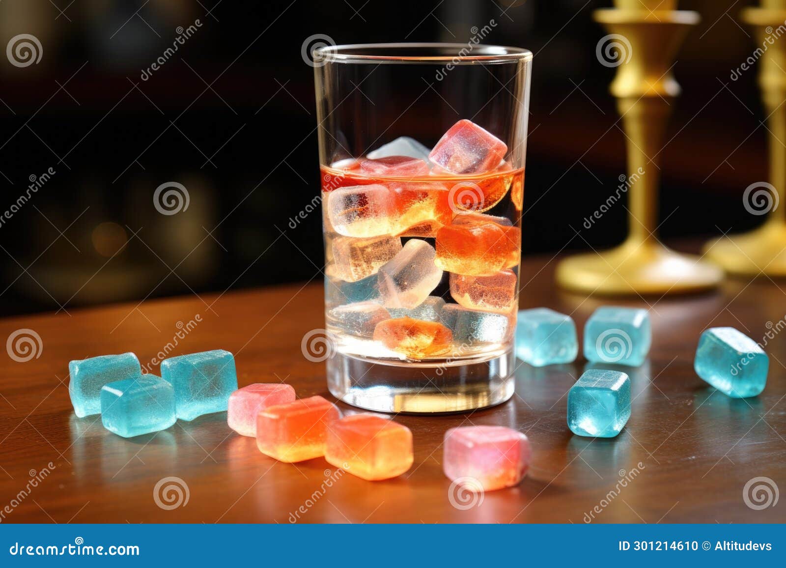 Invisible Retainers Case With Orthodontic Aligner Brackets. Black ...