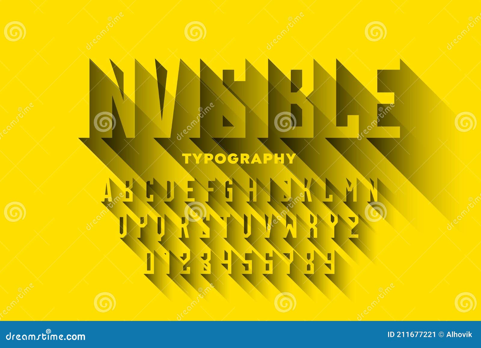 Invisible style font stock vector. Illustration of placard - 211677221