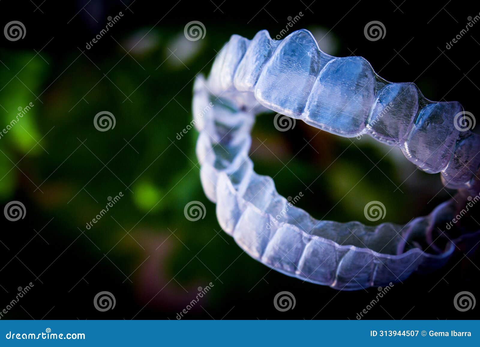 Invisible Teeth Aligner on Light Background Stock Image - Image of ...