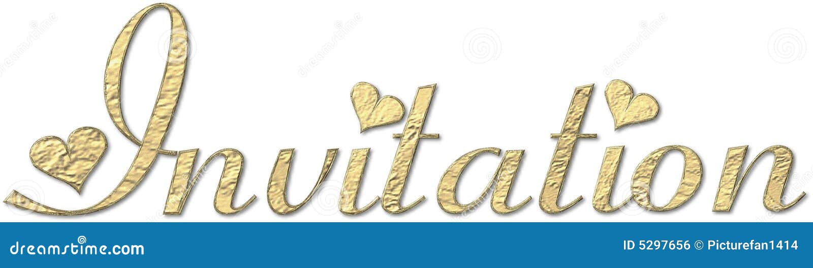 Invitación stock de ilustración. Ilustración de carta - 5297656