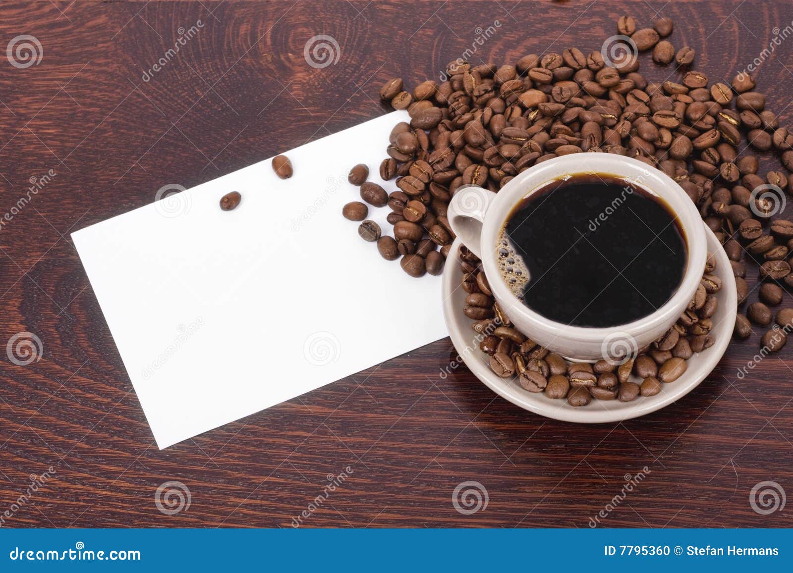 Invitación del café foto de archivo. Imagen de caliente - 7795360