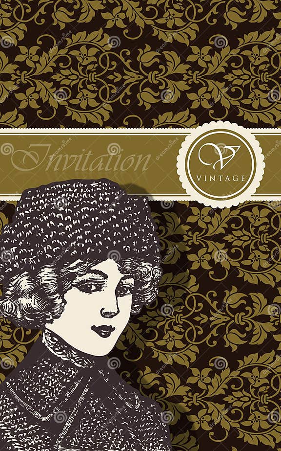 Invitation stock illustration. Illustration of cosplay - 22587504