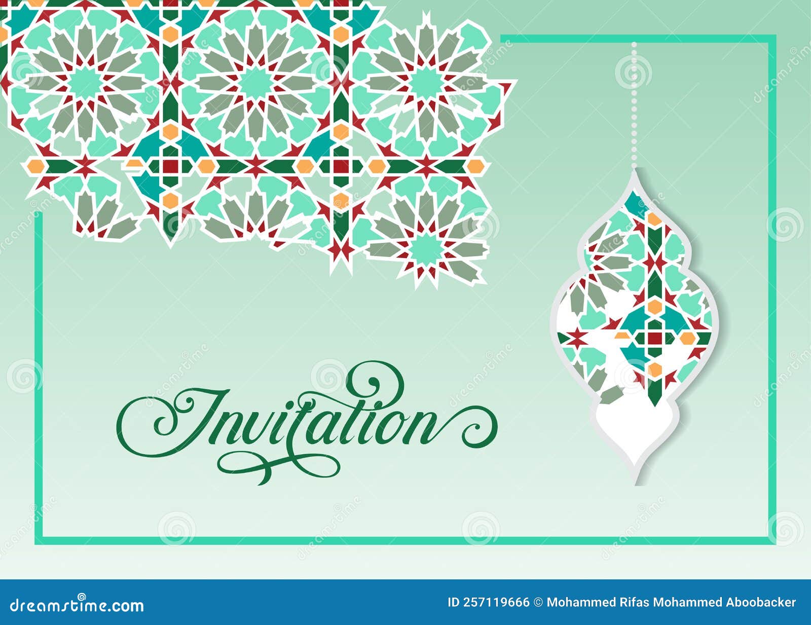 Floral Design, Invitation Card Vector Illustration. Stock Vector ...