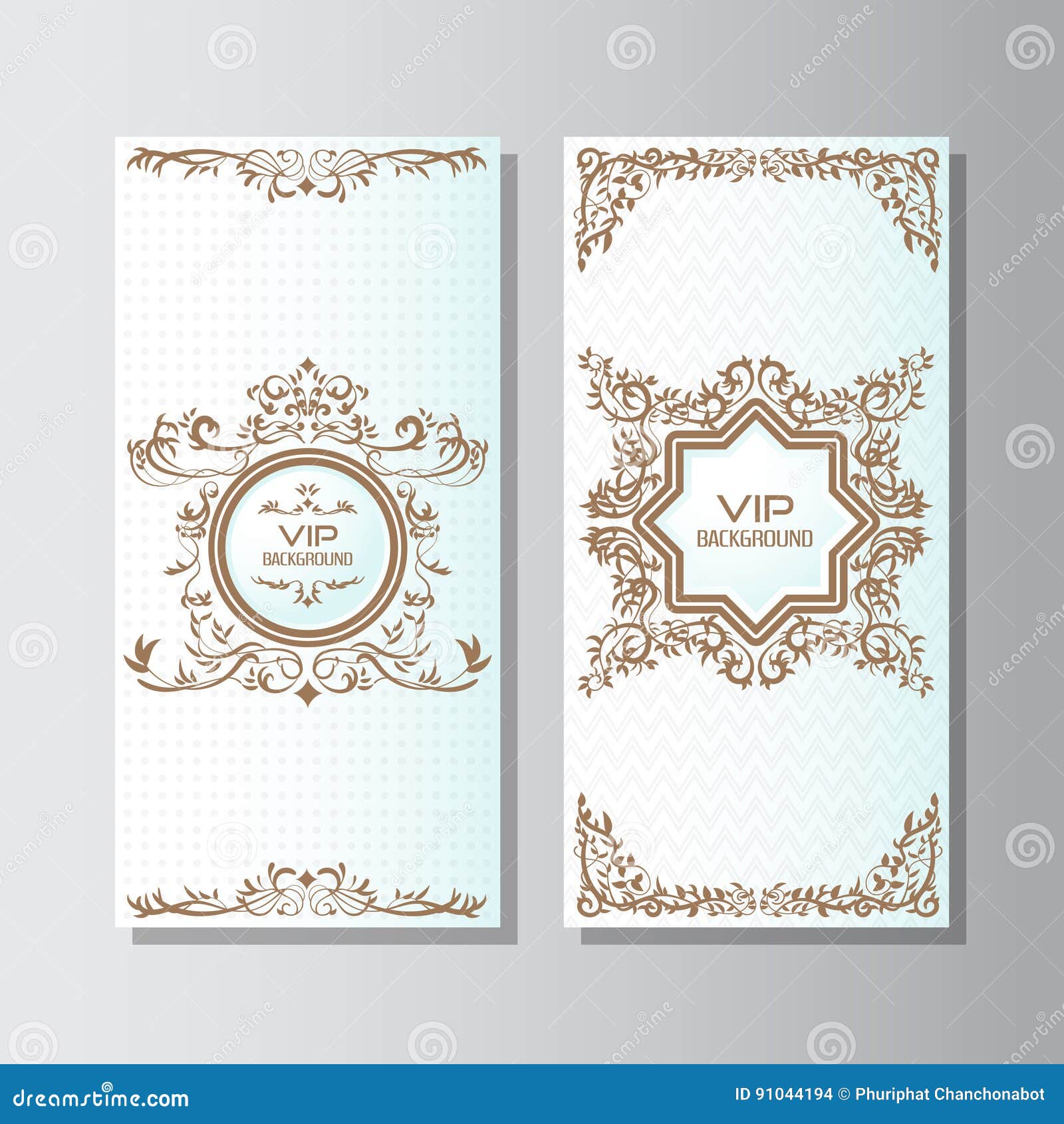 Invitation Background Flyer Style Design Template Stock Vector ...