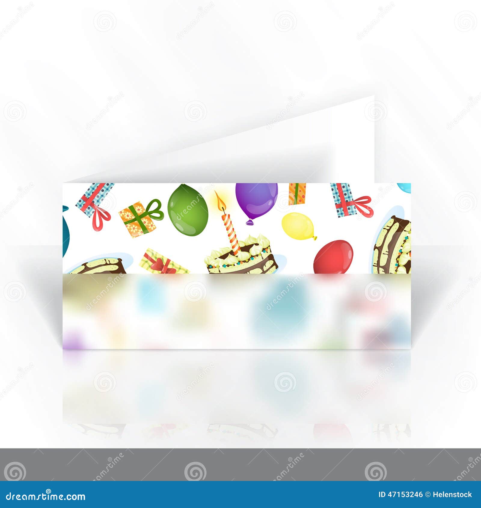 Invitation Card Design, Template Stock Vector - Illustration of happy ...