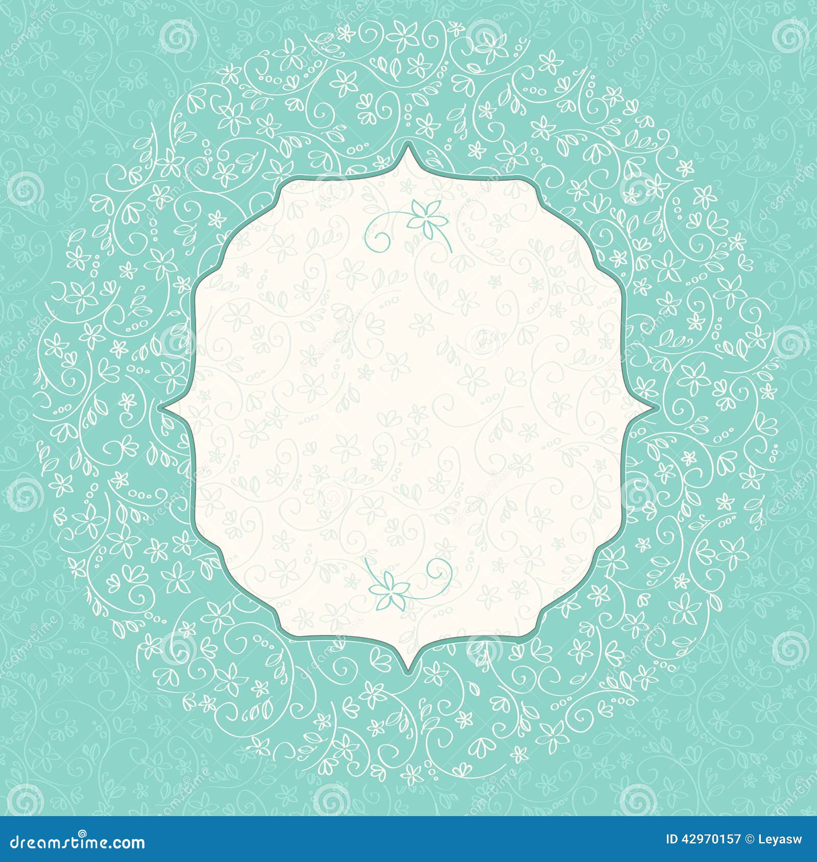 Invitation template. frame stock vector. Illustration of design - 42970157