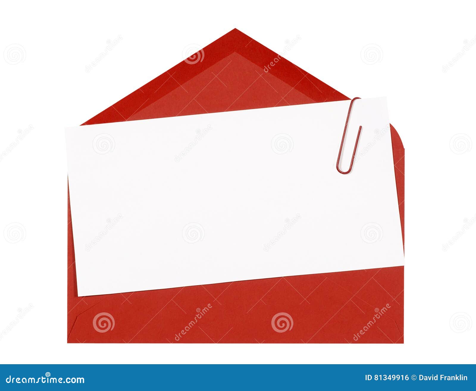 Invite or Invitation Card, Red Envelope Stock Photo - Image of note ...