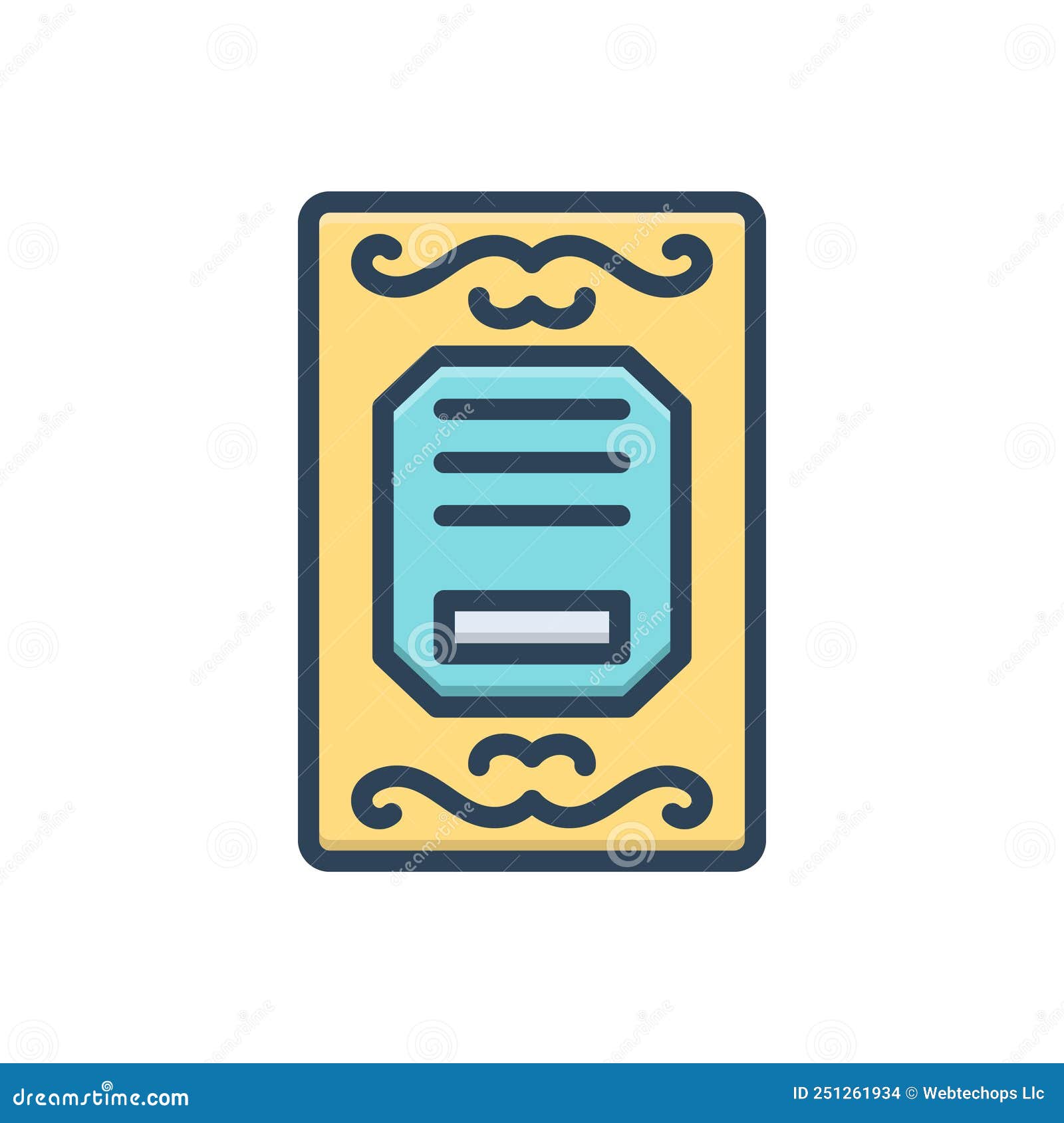 Color Illustration Icon for Invited, Send and Message Stock ...