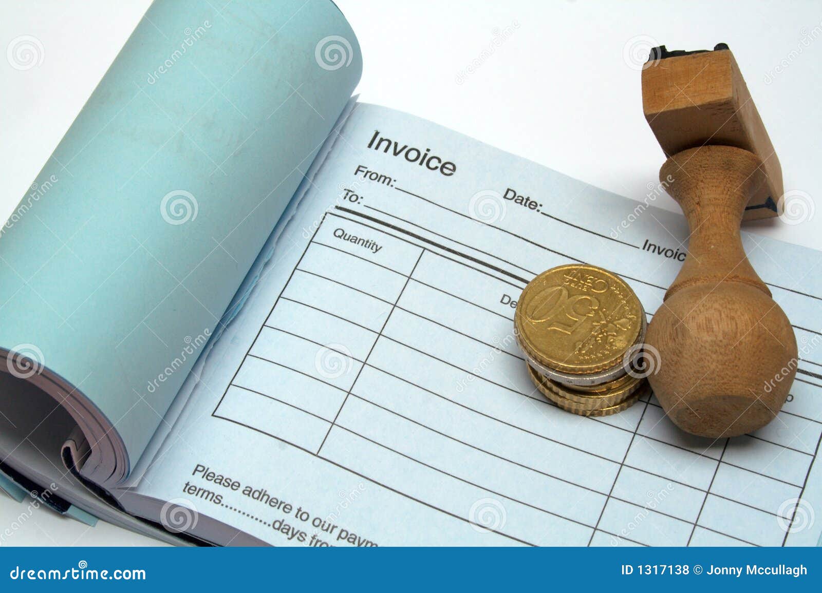 Invoice stock photo. Image of cheque, profit, retail, invoice - 1317138