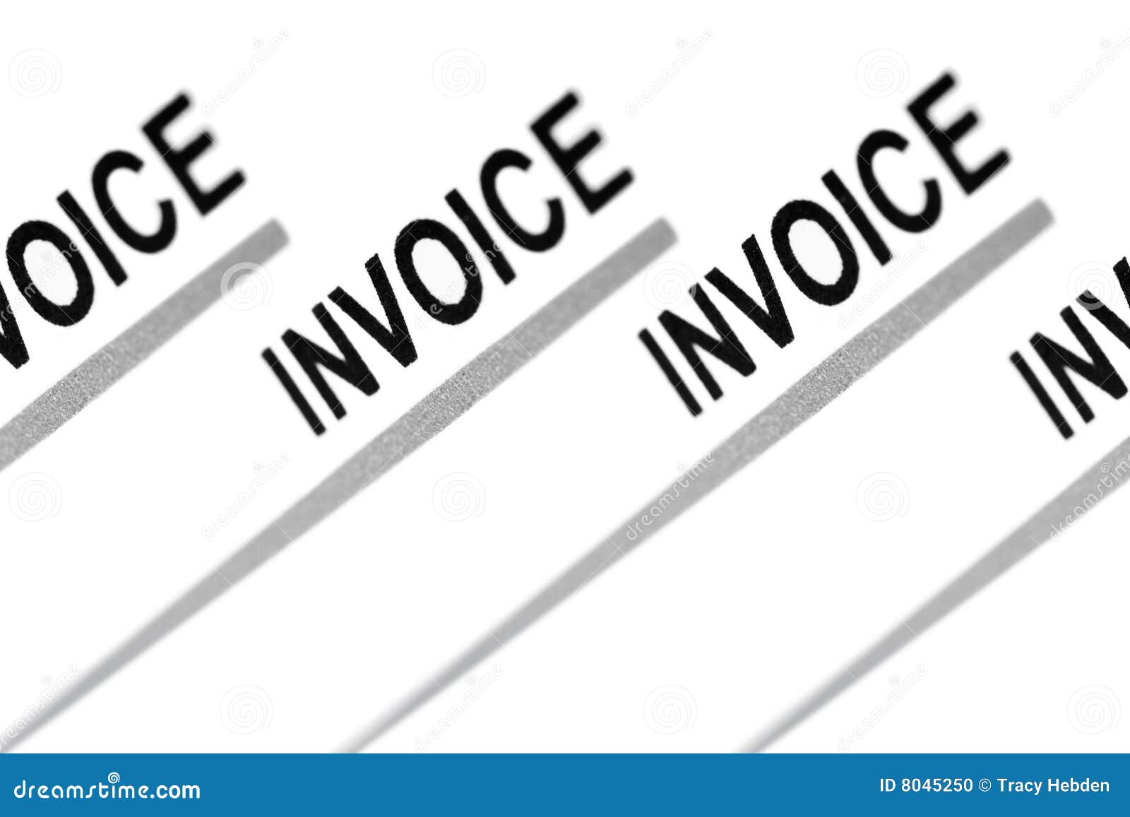 Invoice stock photo. Image of money, bill, cost, credit - 8045250