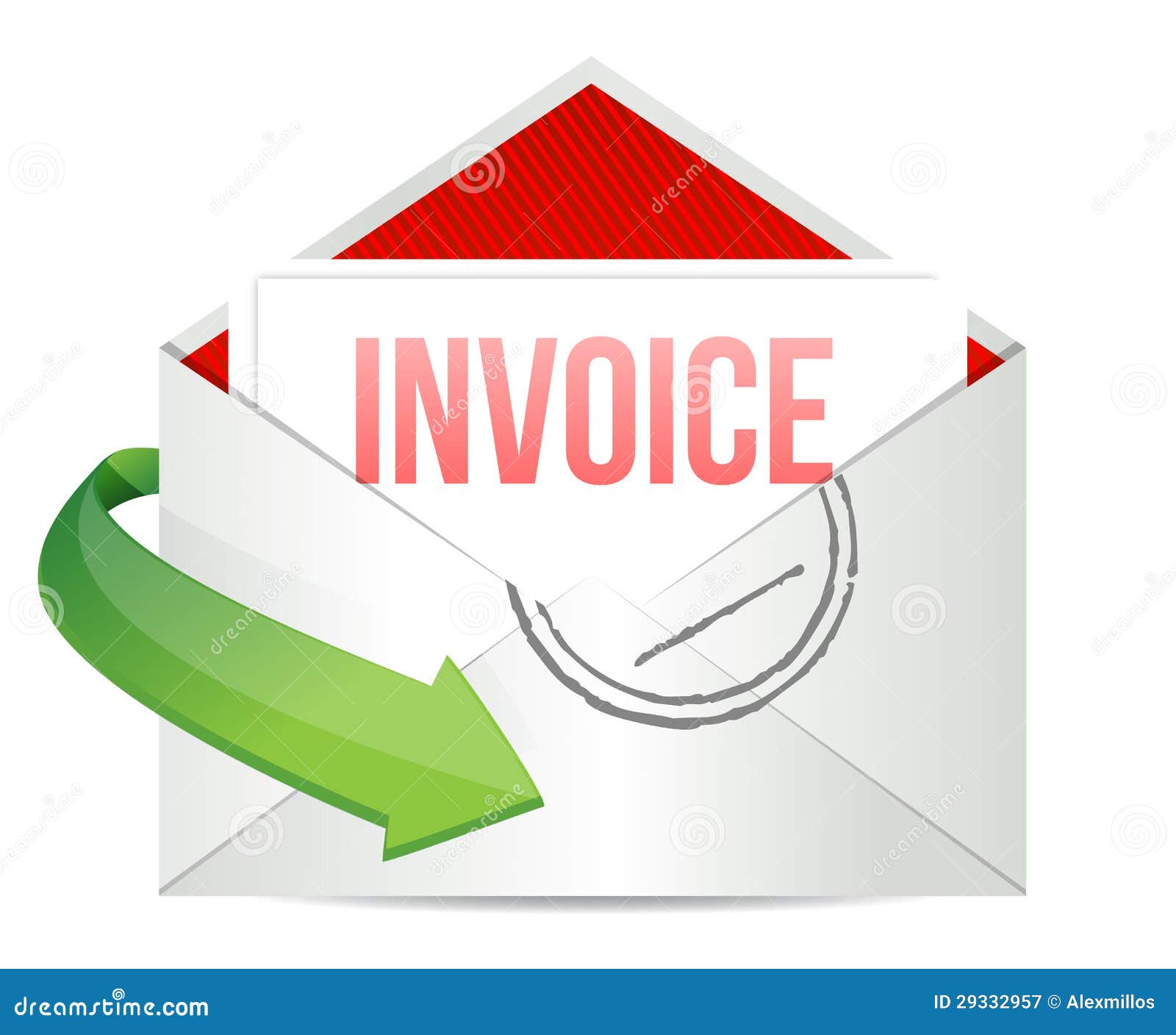 Invoice Concept Vector Linear Icon Isolated On Transparent Background ...