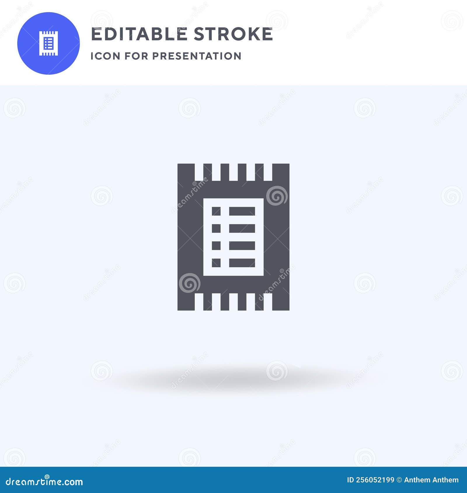 Invoice Icon Vector, Filled Flat Sign, Solid Pictogram Isolated on ...