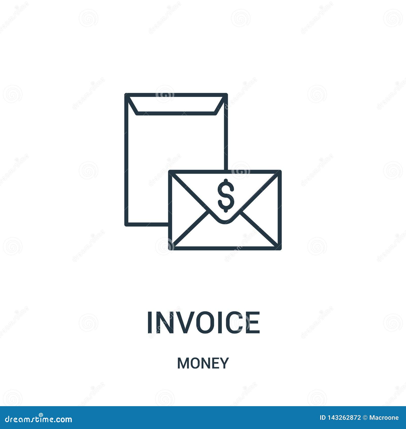 Invoice Icon, Illustration Symbol. Business Icon | CartoonDealer.com ...