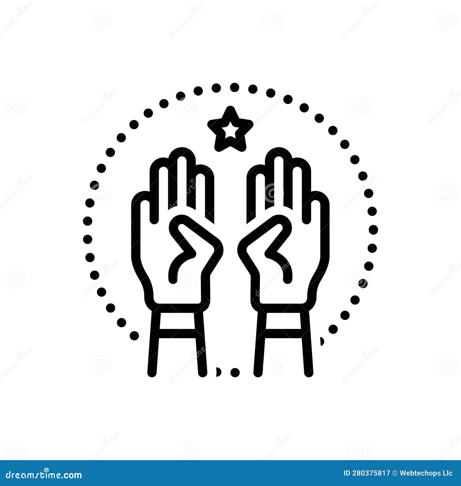 Black Line Icon for Involve, Participate and Team Stock Vector ...