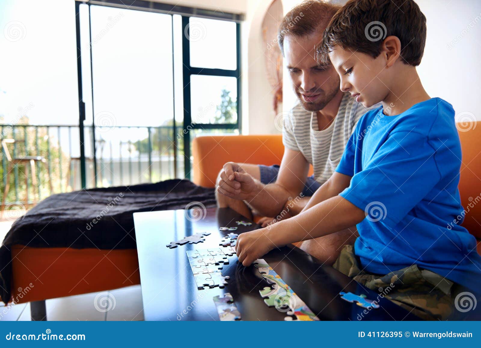 Involved dad stock image. Image of childhood, lifestyle - 41126395