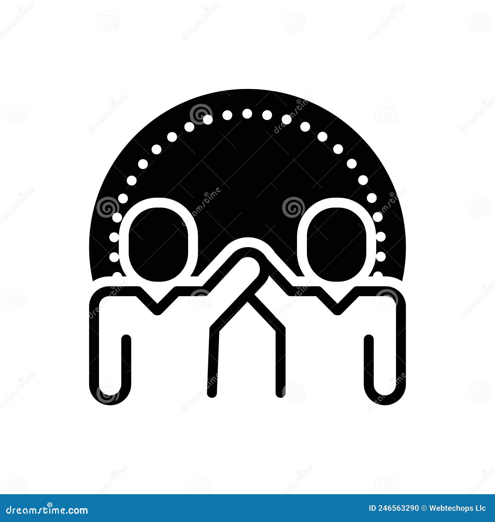 Black Solid Icon for Involves, Require and Entail Stock Vector ...