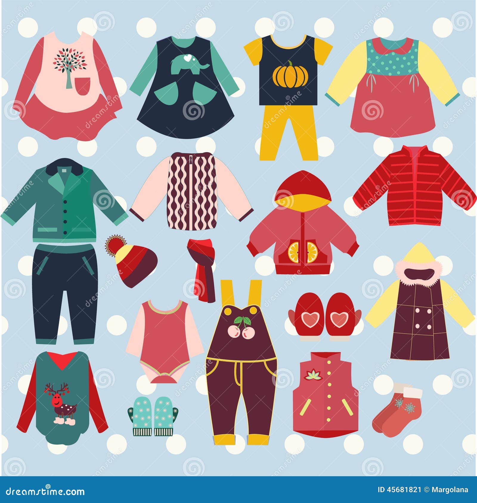 Inzameling Van De Kleding Van Kinderen - Illustratie Vector Illustratie ... Inzameling Van De Kleding Van Kinderen - Illustratie Vector Illustratie ...