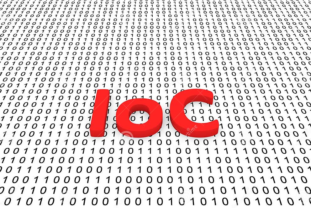IoC stock illustration. Illustration of binary, control - 97006424