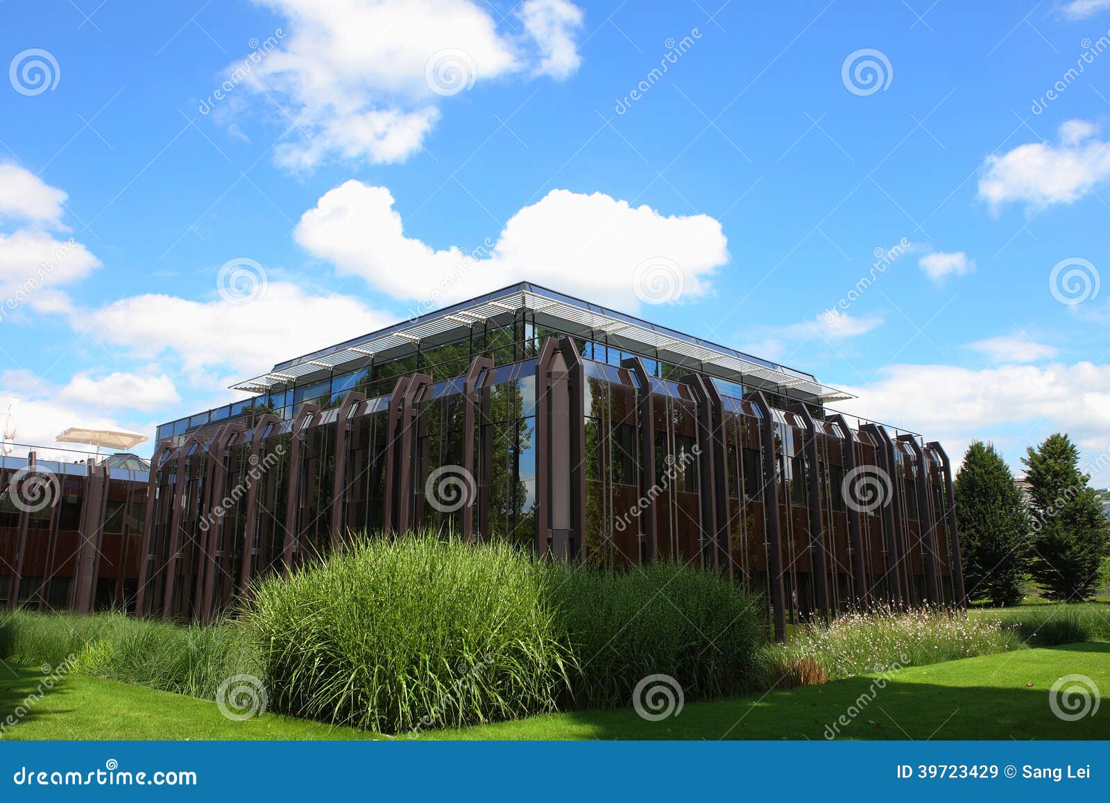 IOC headquarters stock image. Image of modern, blue, olympic - 39723429
