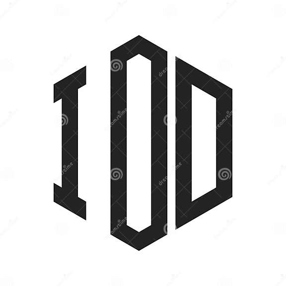 IOD Logo Design. Initial Letter IOD Monogram Logo Using Hexagon Shape ...