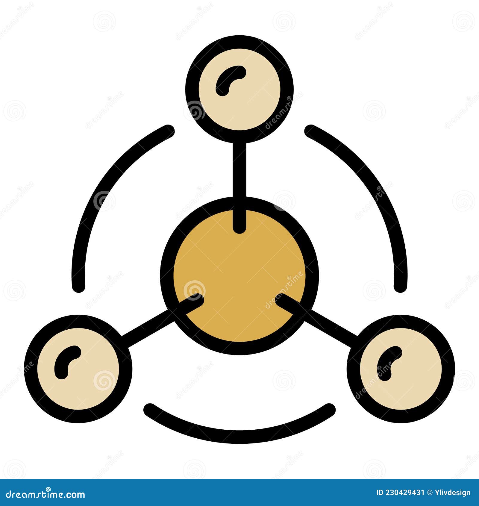 Ion Model Icon Color Outline Vector Stock Vector - Illustration of ... Ion Model Icon Color Outline Vector Stock Vector - Illustration of ...