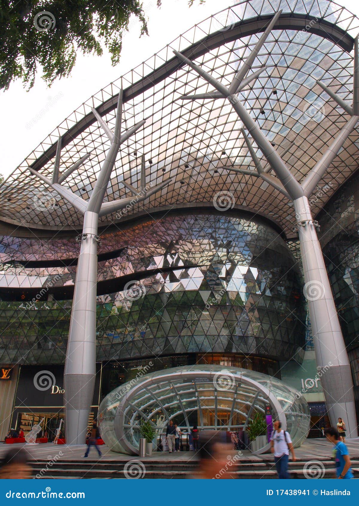 ION Orchard editorial photo. Image of singapore, billboard - 17438941