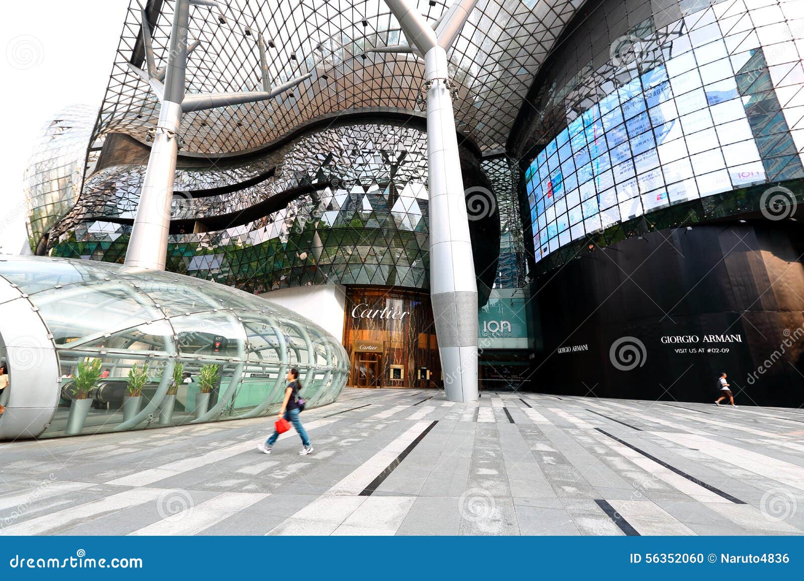 ION Orchard Shopping Mall Singapore Editorial Image - Image of evening ...