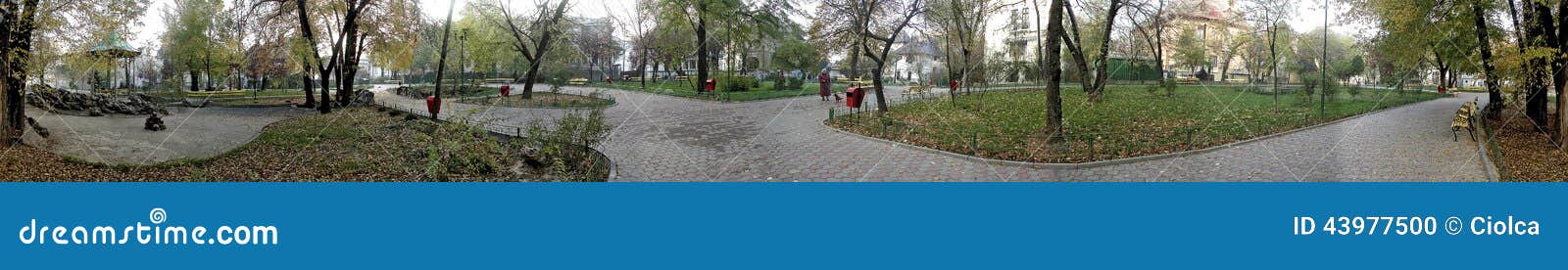 Ion Voicu Park, Boekarest, 360 Graden Panorama Redactionele Afbeelding ...