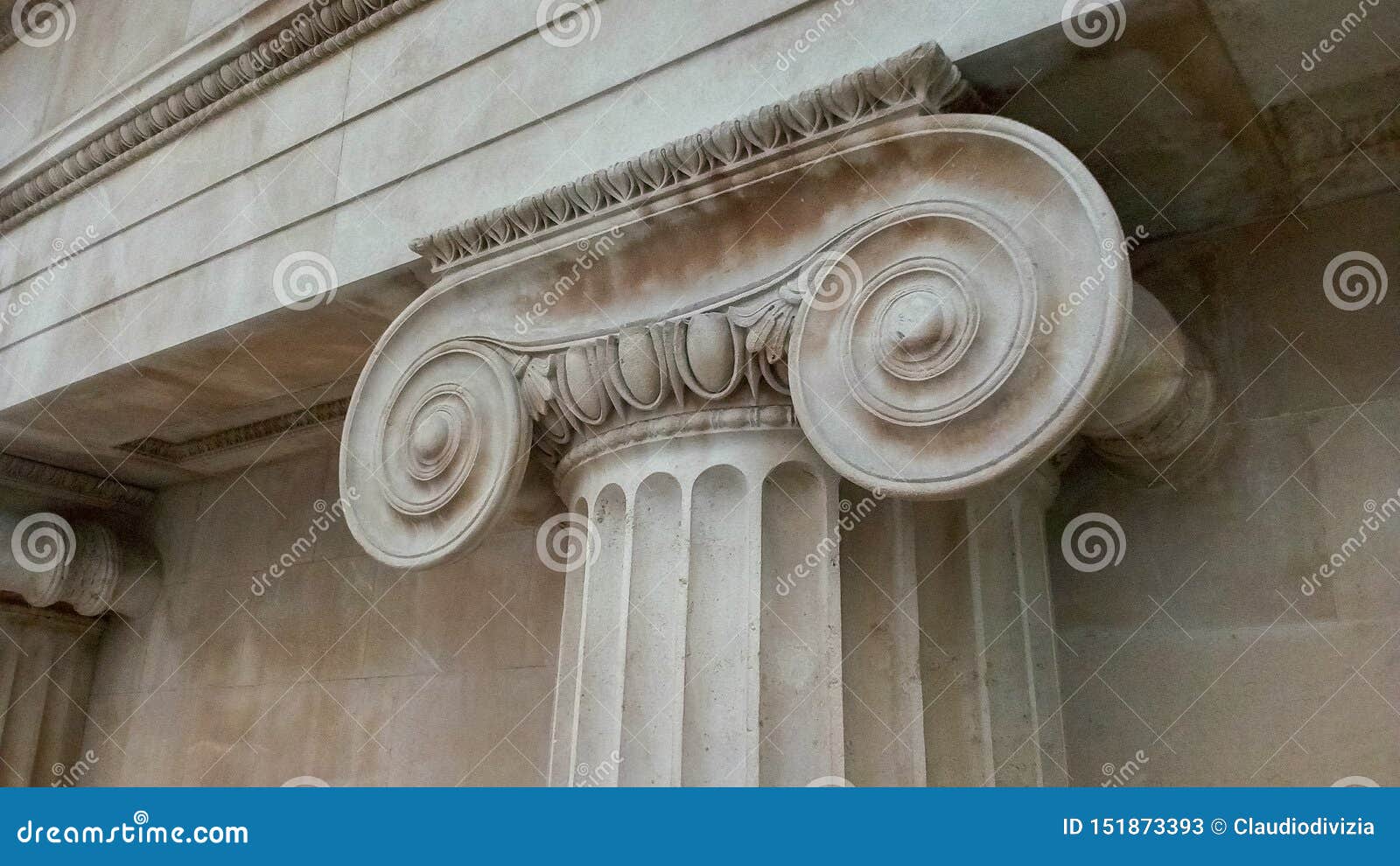 Ionic Capital (aka Chapiter Stock Image - Image of column, style: 151873393