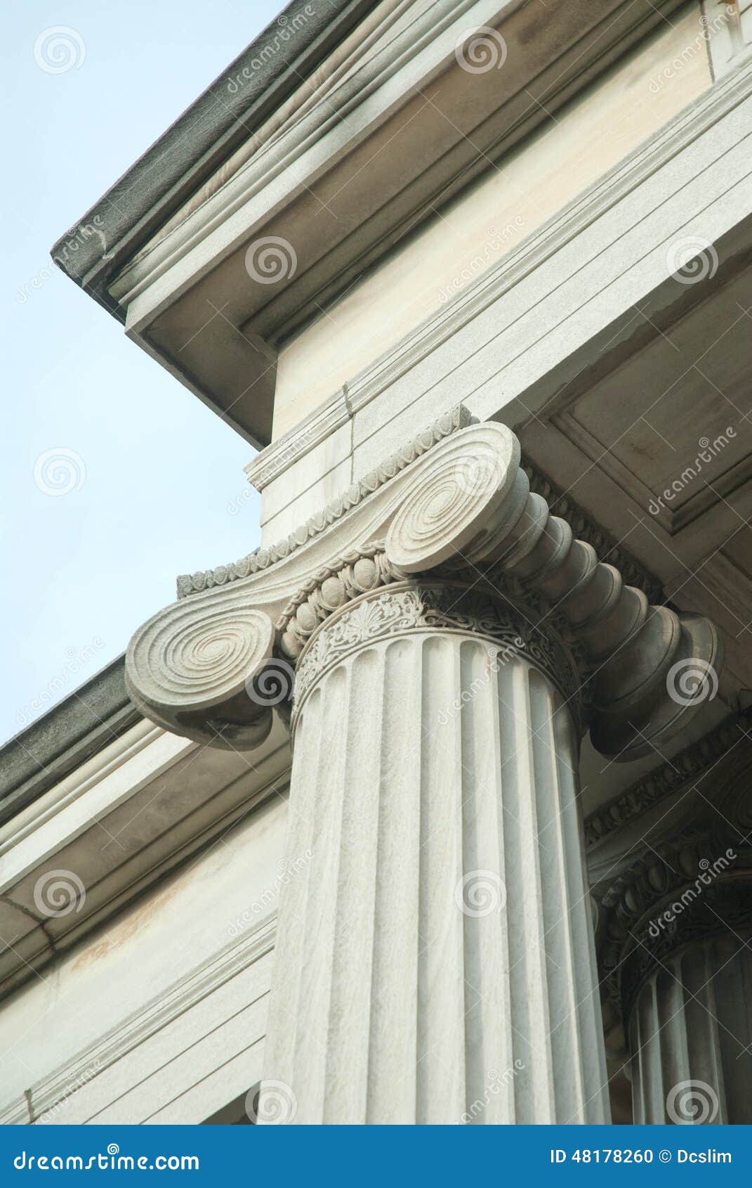 Ionic Capitol stock photo. Image of architectural, classical - 48178260