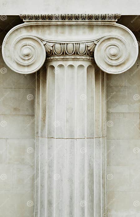 Ionic column stock image. Image of roman, greece, museum - 14237007