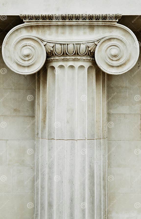Ionic column stock image. Image of roman, greece, museum - 14237007