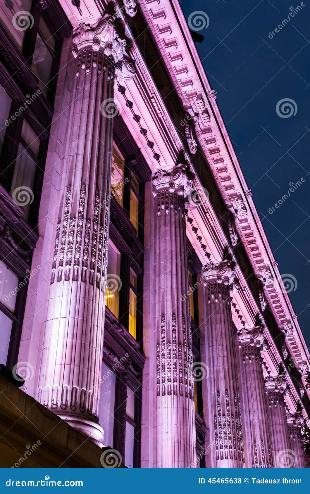 Ionic column stock photo. Image of buildings, classical - 45465638
