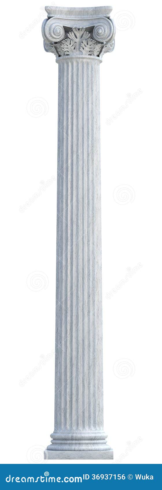 Ionic Column stock photo. Image of ancient, background - 36937156