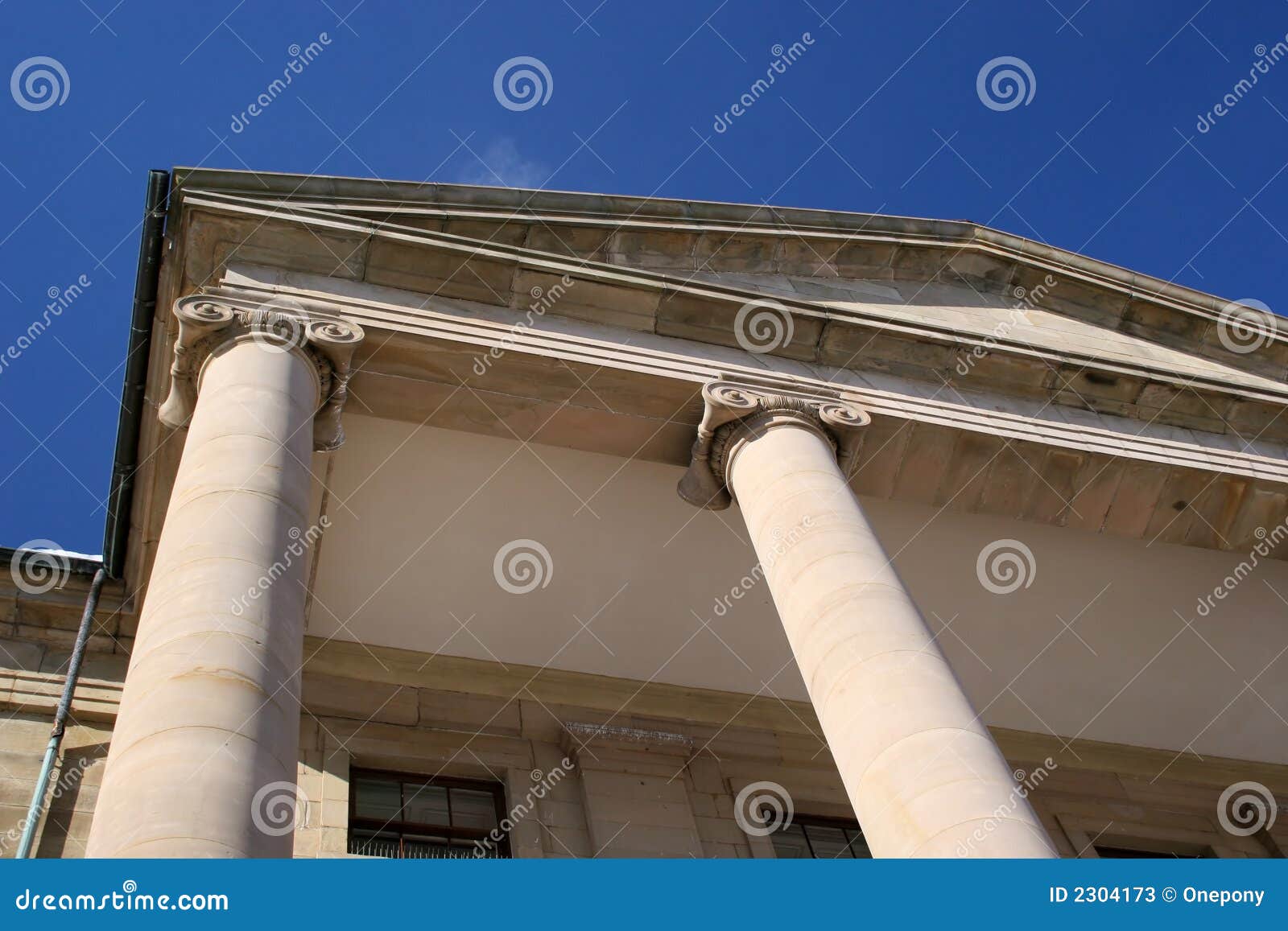 Ionic Columns stock image. Image of banking, concept, education - 2304173
