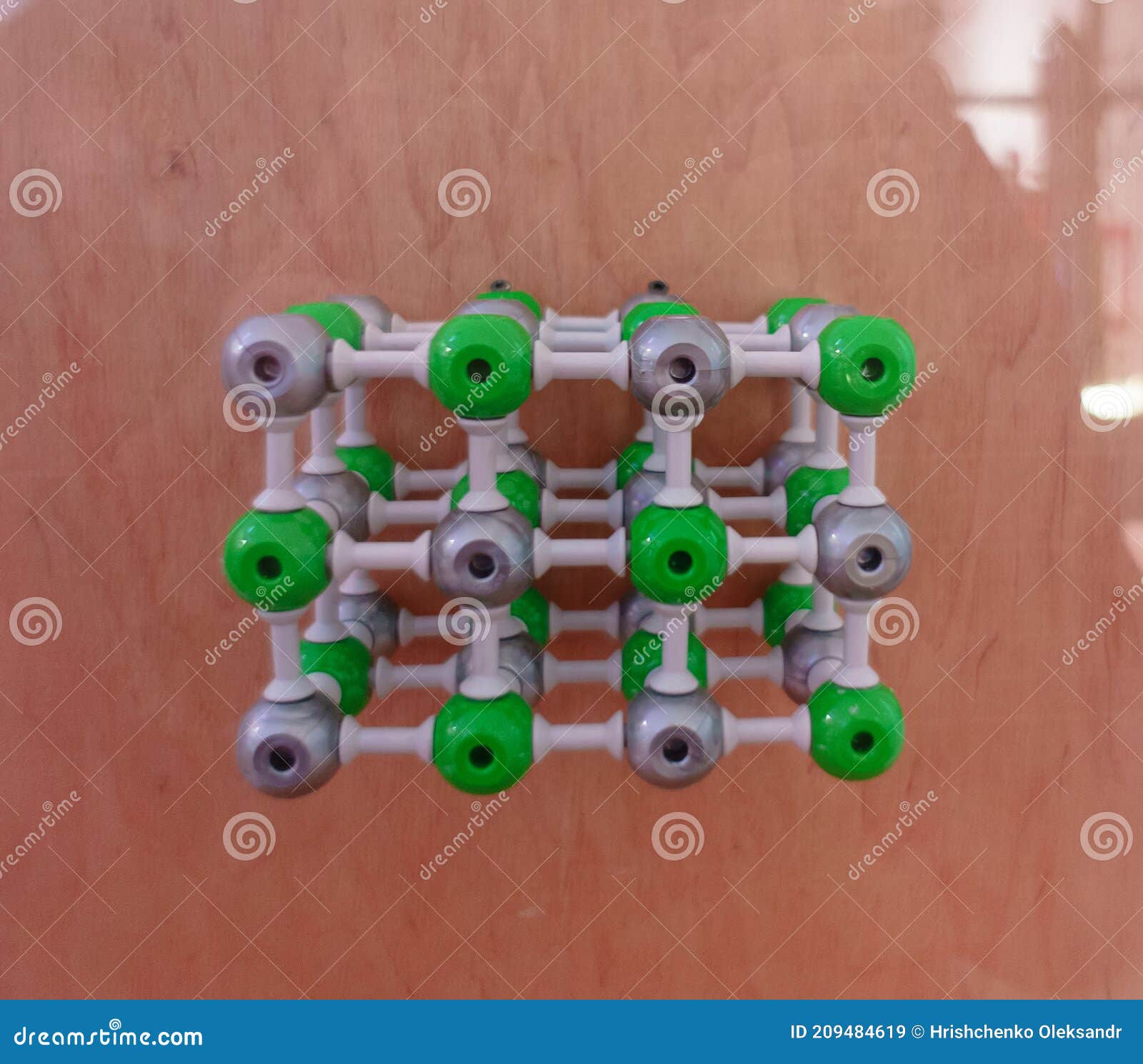Ionic Compounds Consisting of Cations and Salt Anions Stock Image ...