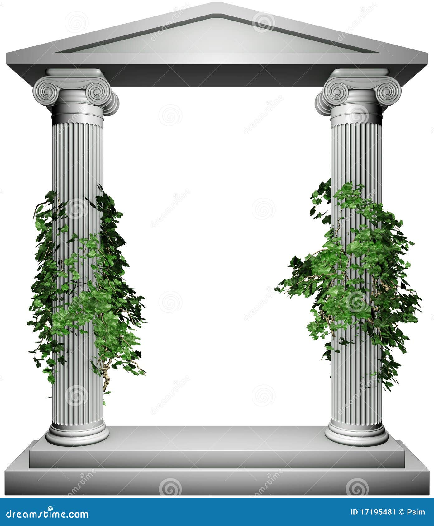 Ionic frame stock illustration. Illustration of abstract - 17195481