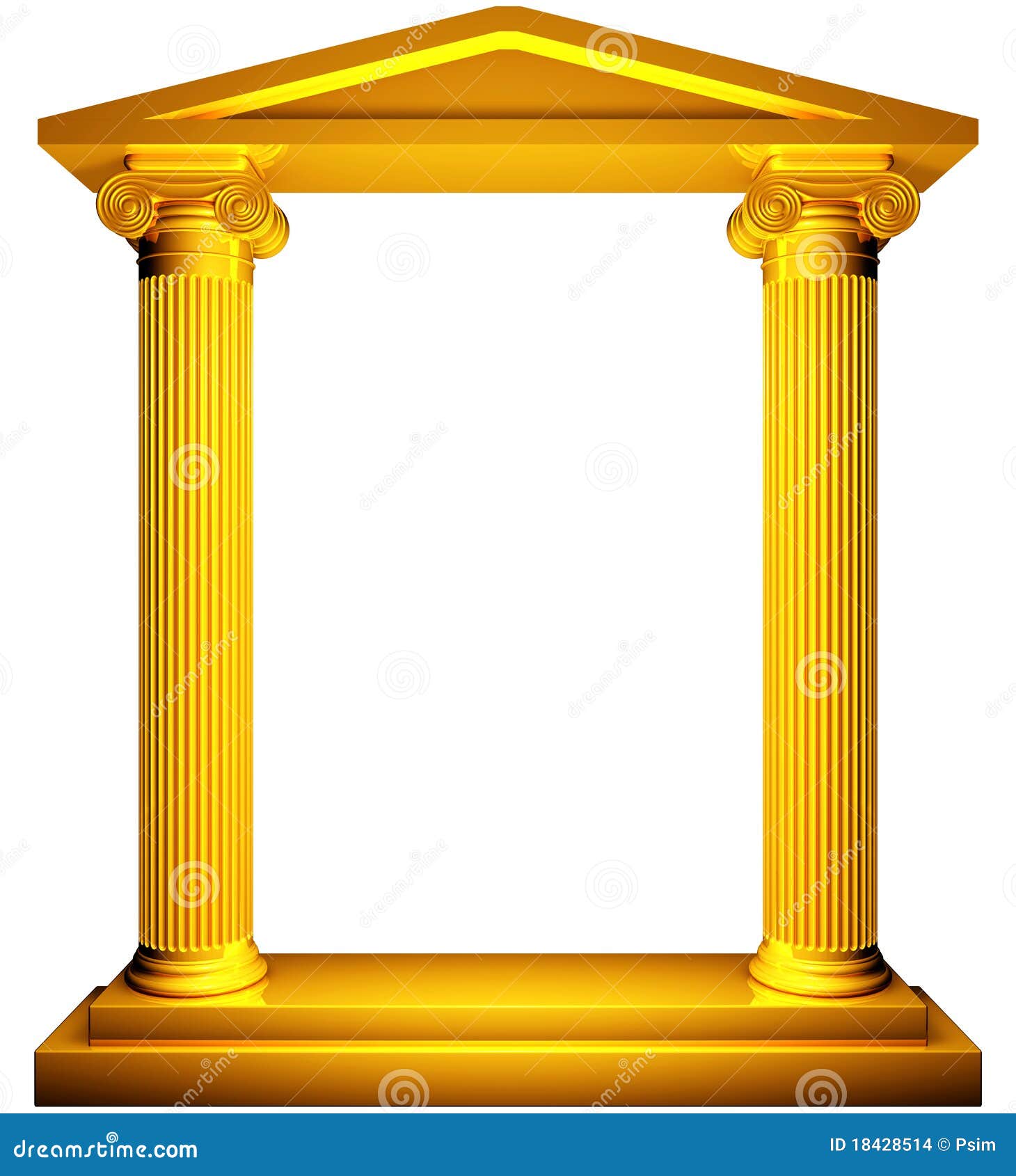 Ionic Frame Royalty-Free Stock Photo | CartoonDealer.com #17195481