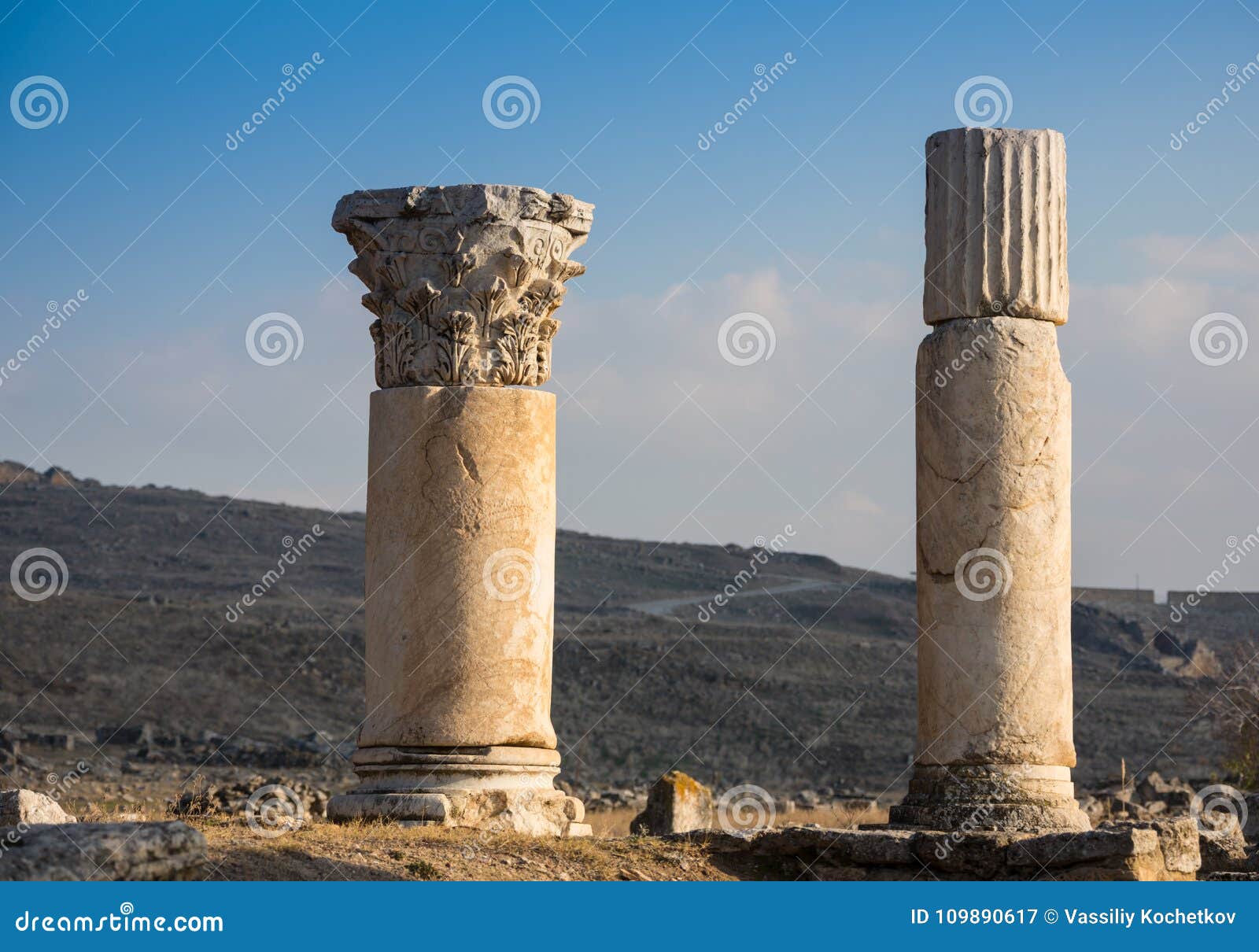 Ionic Order, Column in Ancient Olympia Stock Image - Image of classic ...