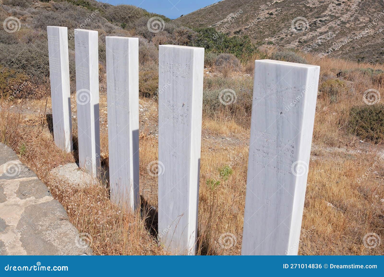 The tomb of Homer editorial photo. Image of heritage - 271014836