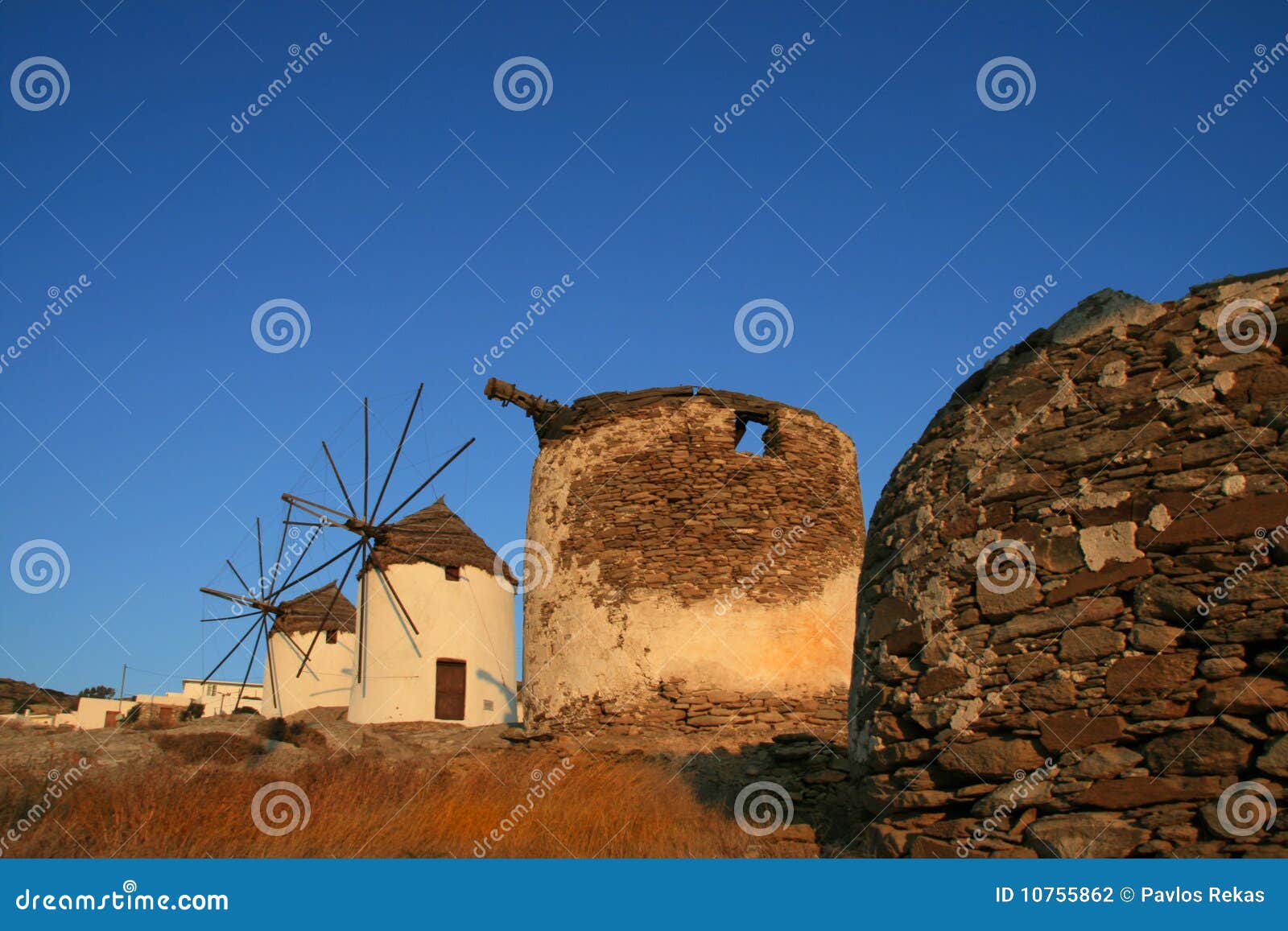 Ios Island, Greece stock photo. Image of background, island - 10755862