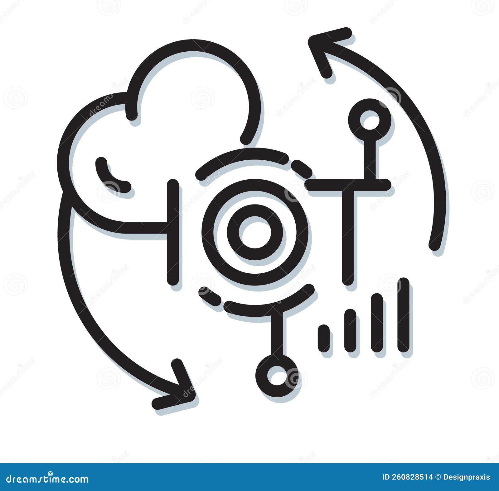 IOT Development - Illustration Stock Vector - Illustration of ...