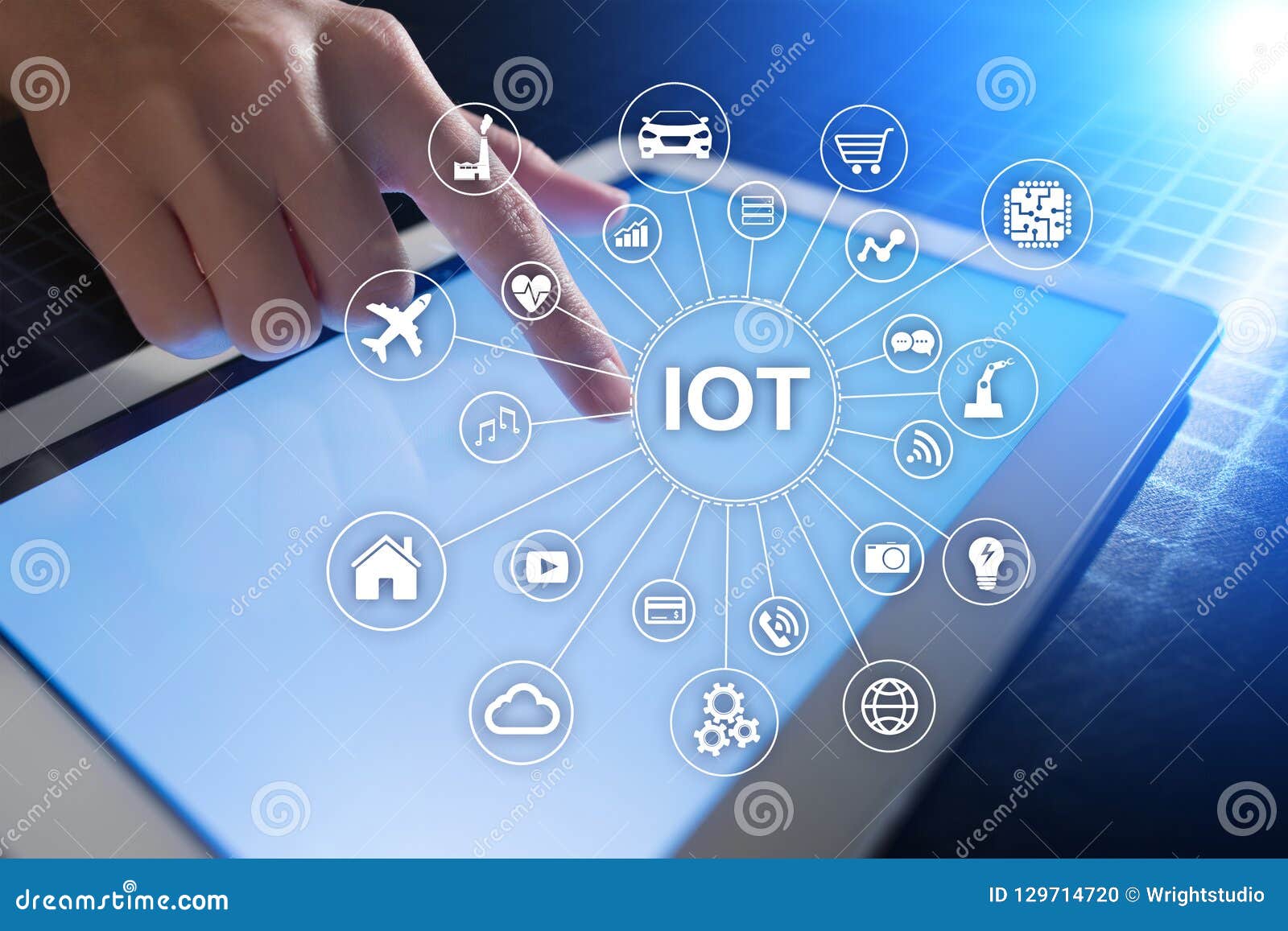 IOT Internet of Things, Digital Transformation and Innovation Concept ...