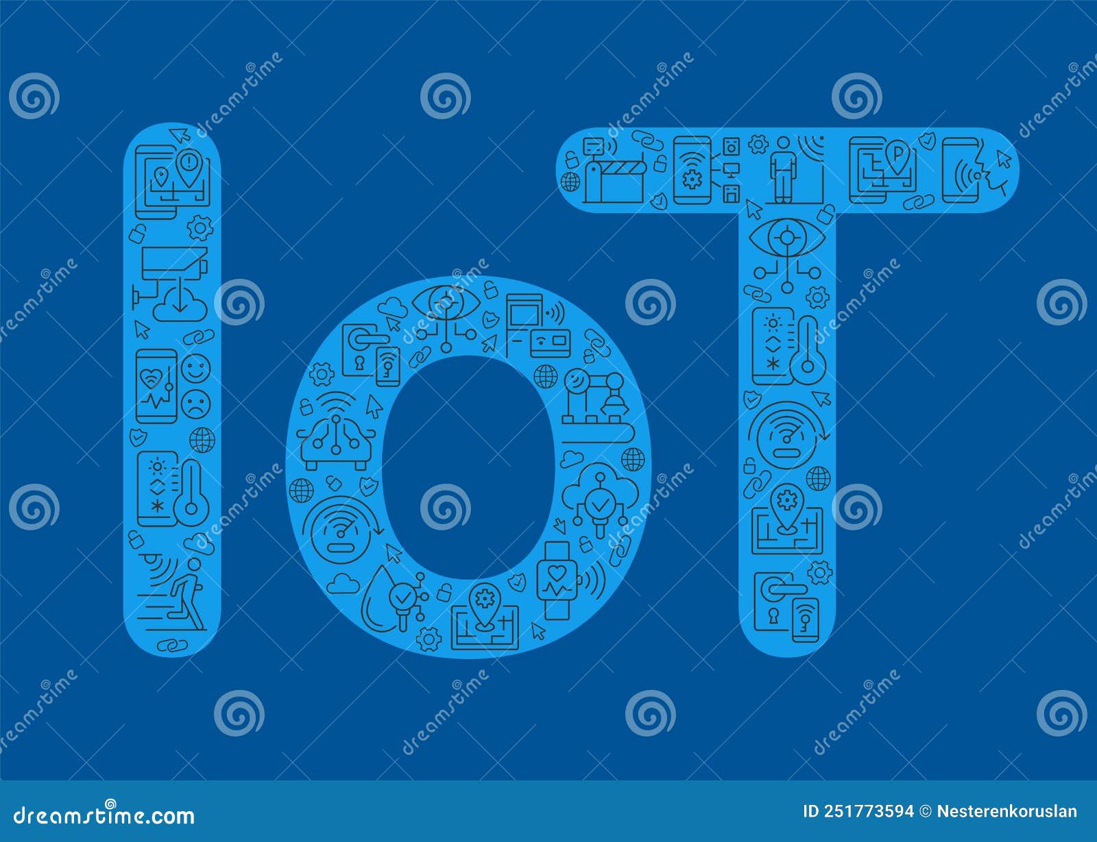 IoT Pixel Perfect Shaped Concept Filled with Editable Linear Icons ... IoT Pixel Perfect Shaped Concept Filled with Editable Linear Icons ...