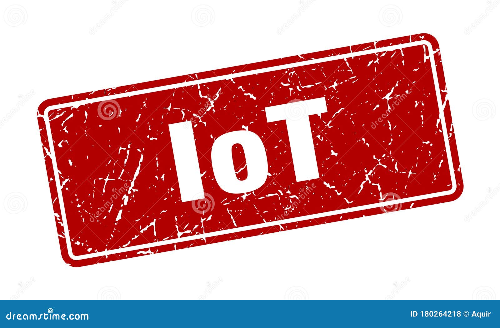 Iot sign. iot grunge stamp stock vector. Illustration of vector - 180264218