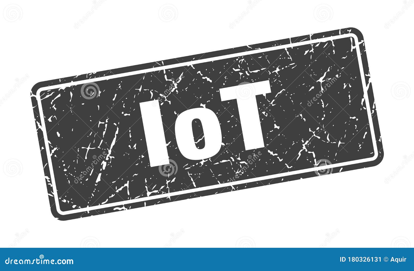 Iot sign. iot grunge stamp stock vector. Illustration of isolated ...