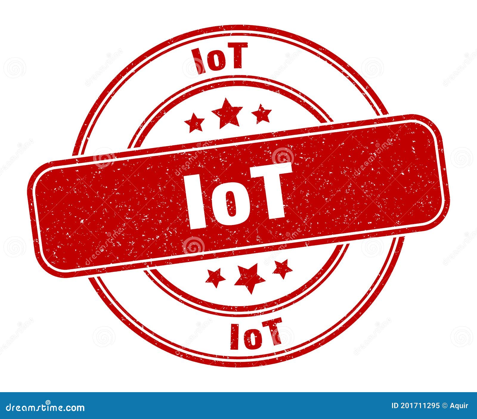 Iot Stamp. Iot Round Grunge Sign Stock Vector - Illustration of ...