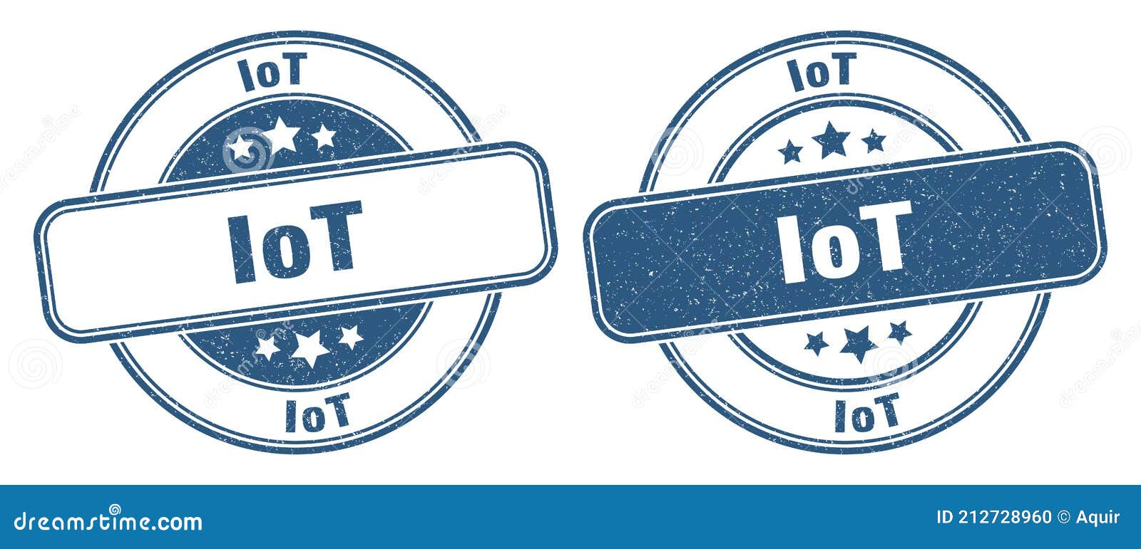 Iot Stamp. Iot Label. Round Grunge Sign Stock Vector - Illustration of ...